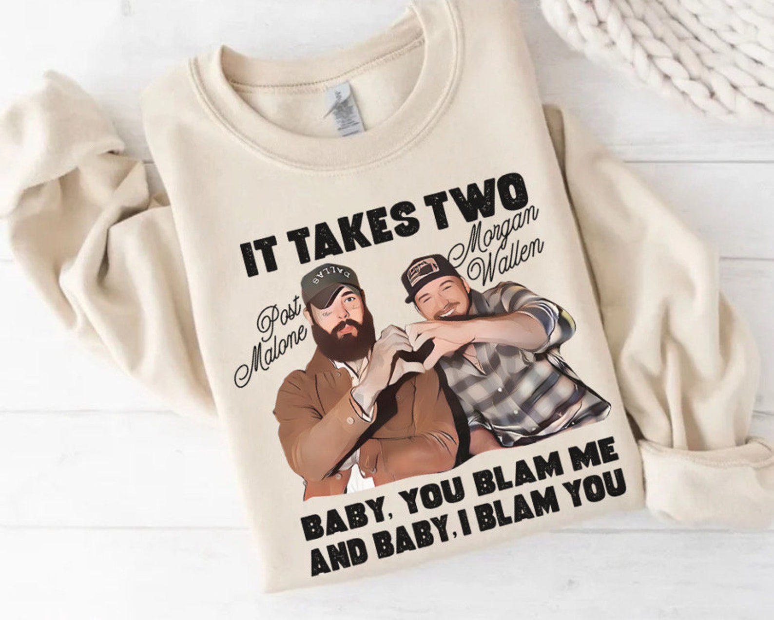 Morgan Wallen and Post Malone, It Takes Two, I Had Some Help Posty ...