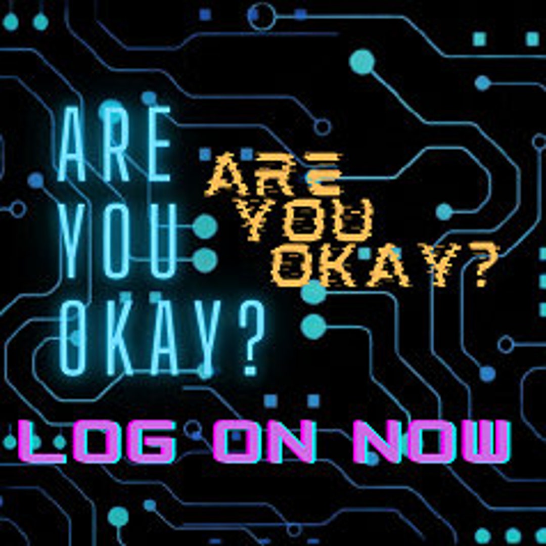 Dystopian Mental Health Graphic Design for Stickers, Buttons, Art ...