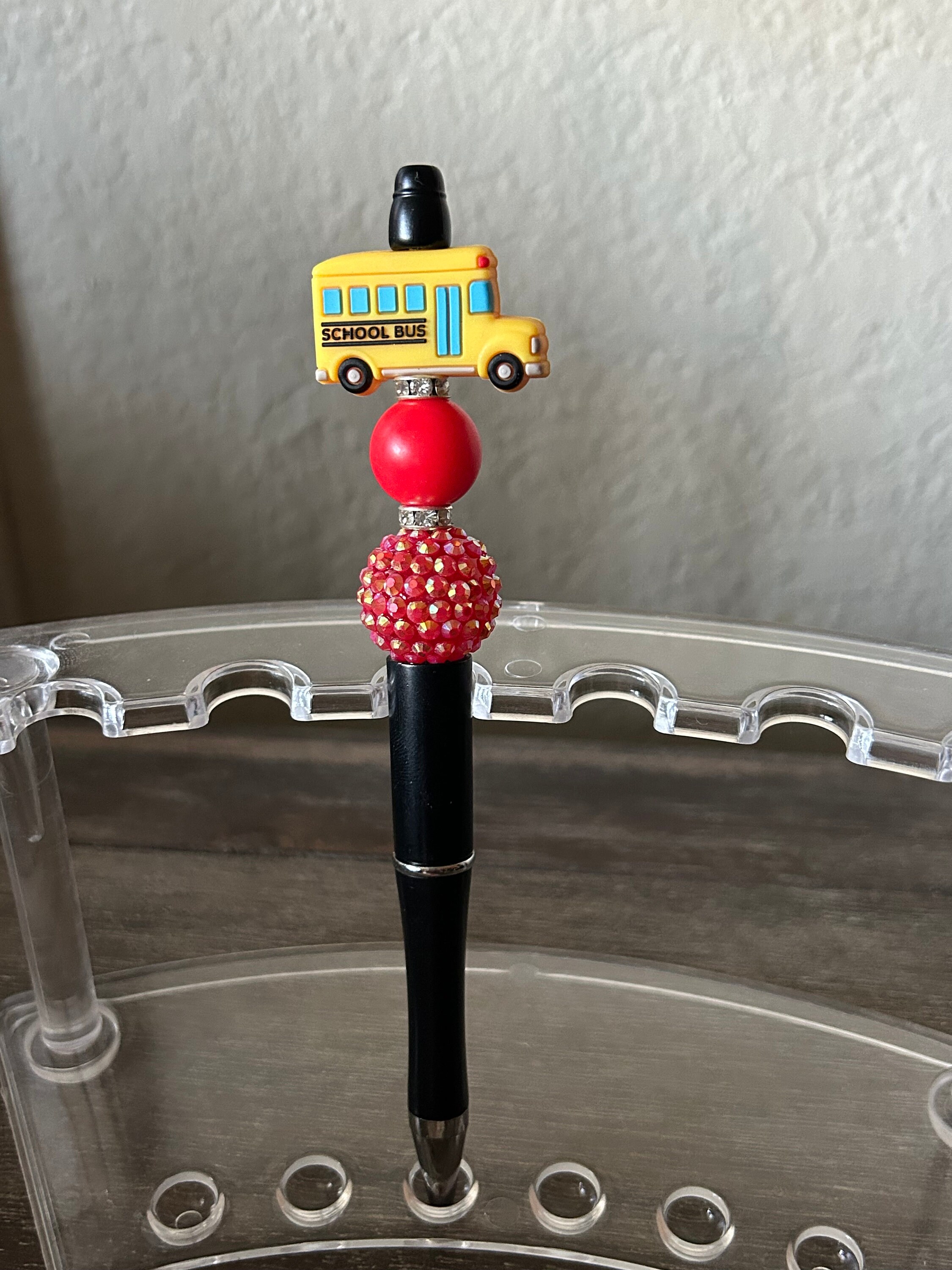 School Bus Beaded Penyellow School Busschool Buscustom School Bus ...