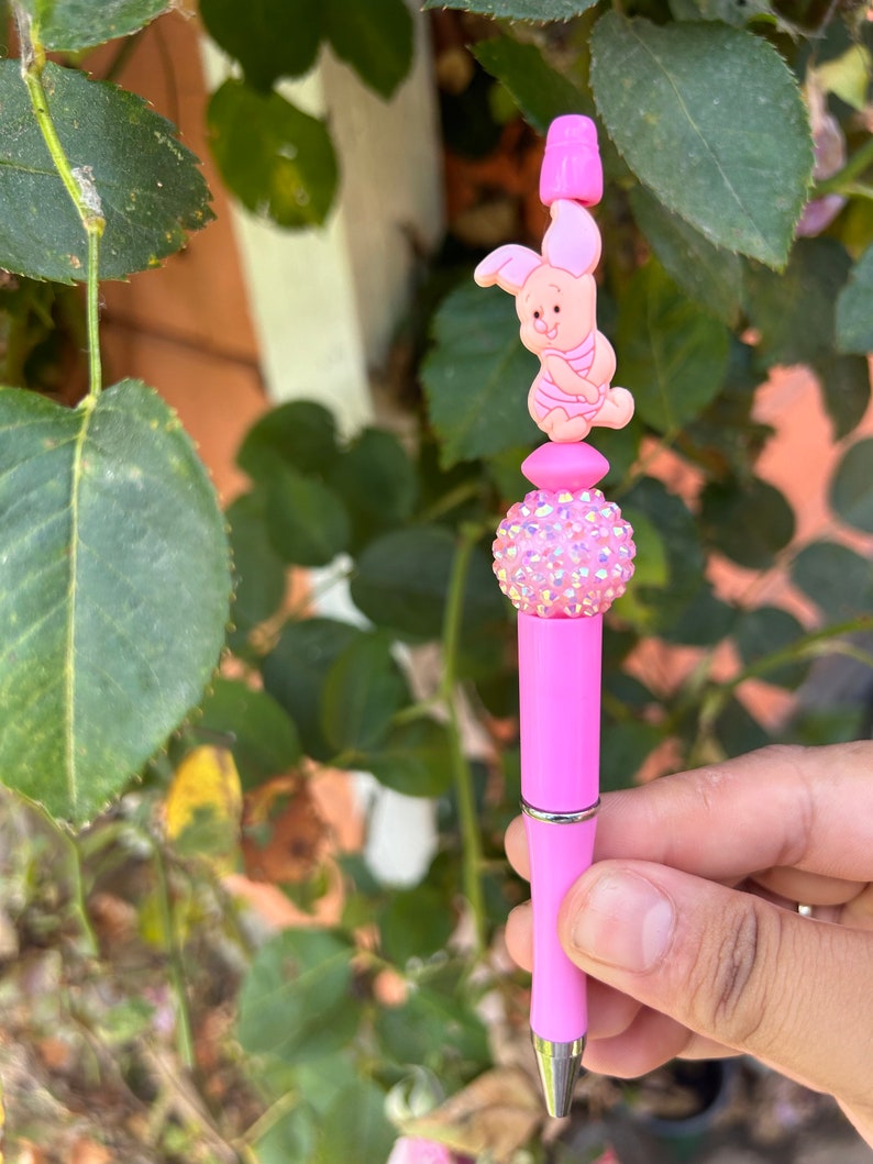 Pooh & Friends Beaded Pen|handmade Character Pen With Refill| - Etsy
