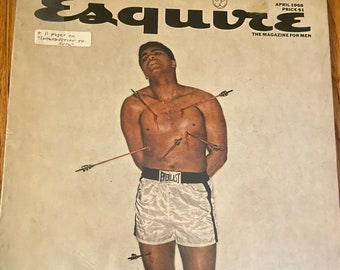 The Passion of Muhammad Ali Esquire Magazine - Etsy