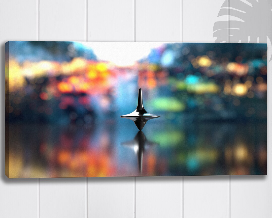 Inception Minimalist Canvas Art | Inception Movie Poster Print | Totem ...