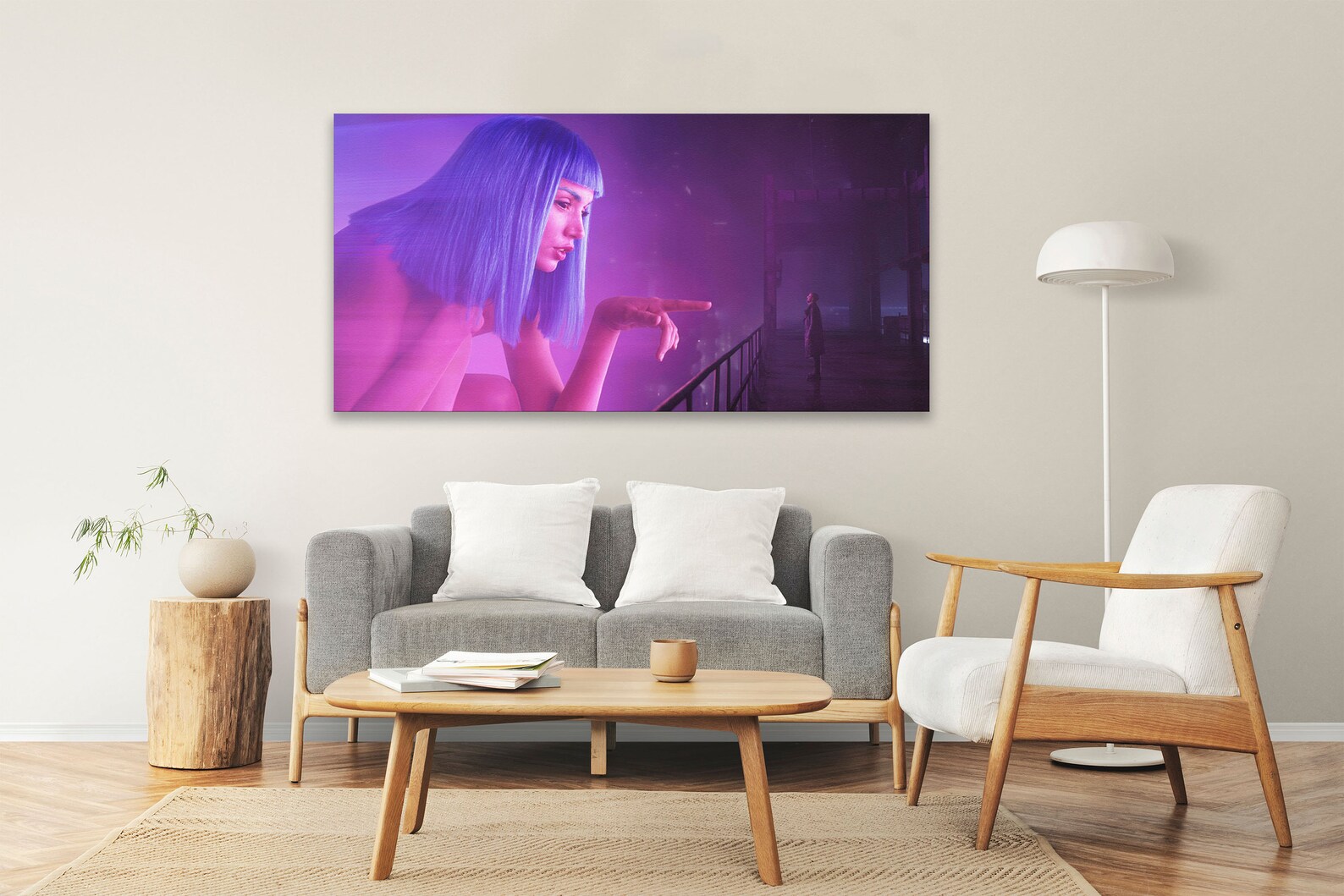 Blade Runner 2049 Canvas Artwork You Look Lonely I Can Fix That Art Sci ...