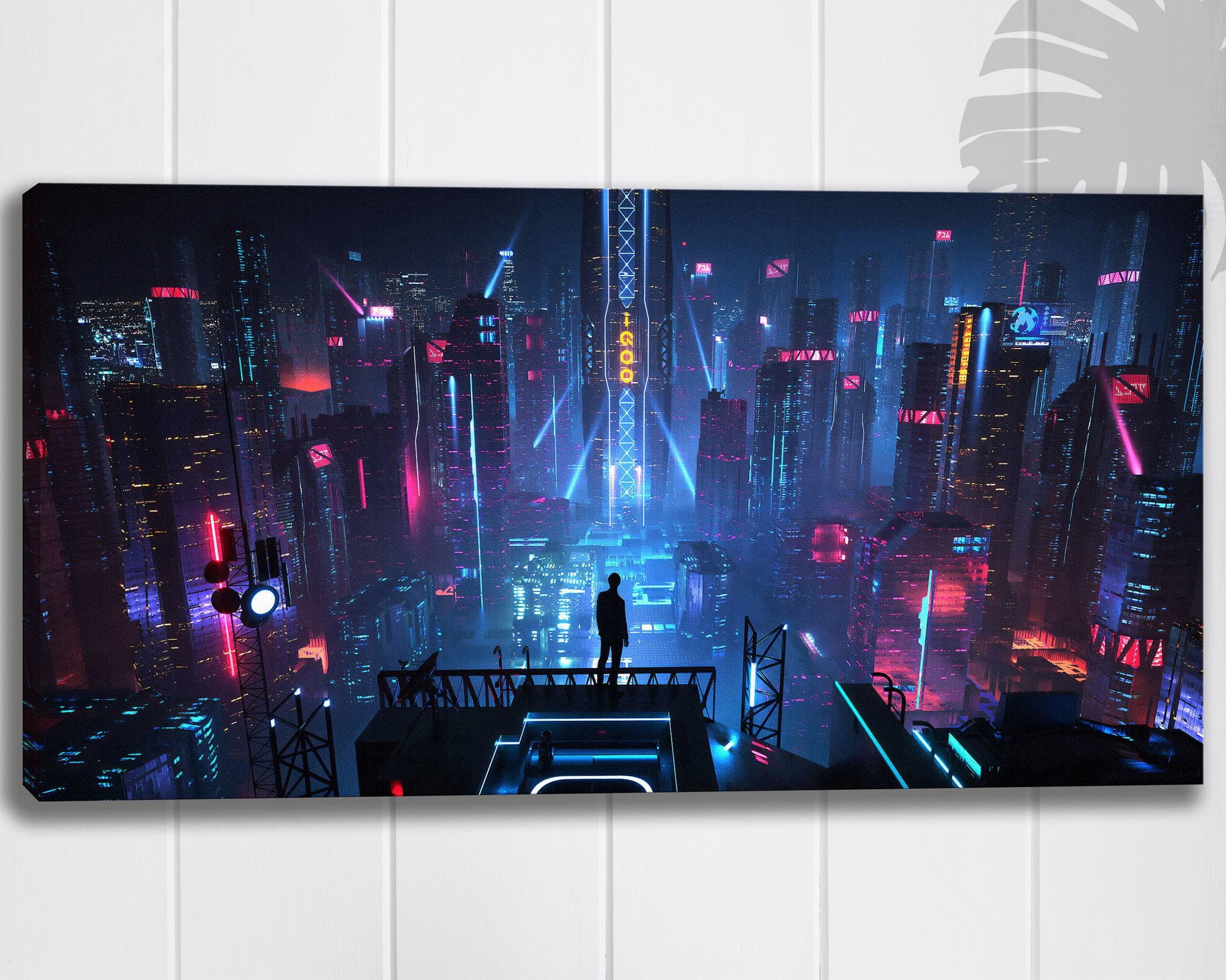 Cyberpunk 2077 5 Piece of Canvas Wall Artwork - Cyberpunk 2077 Art ...
