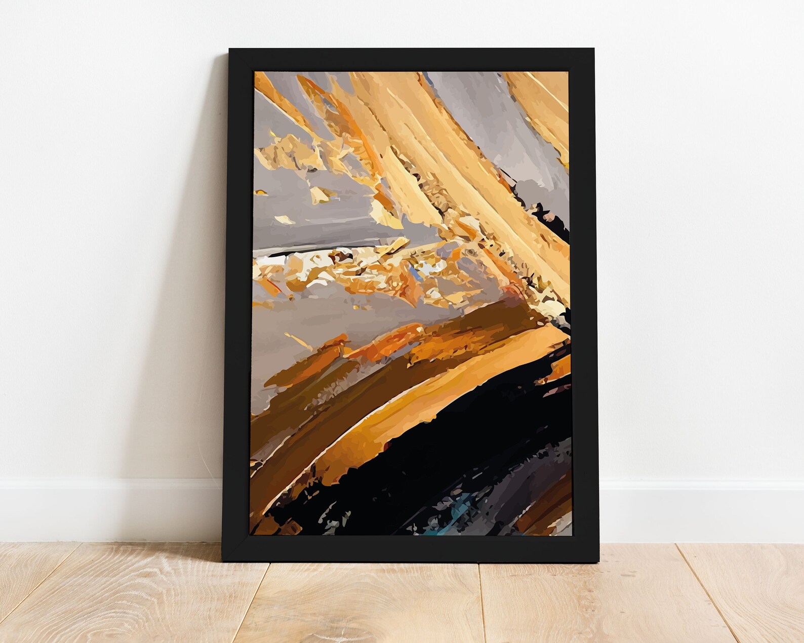 Abstract Art Print Set of 3 | Modern Neutral Abstract Gallery Wall Art ...