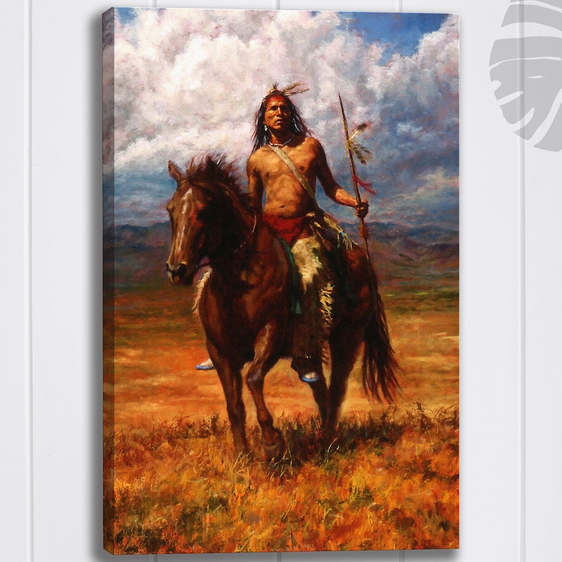 Cherokee Horse Painting - Etsy