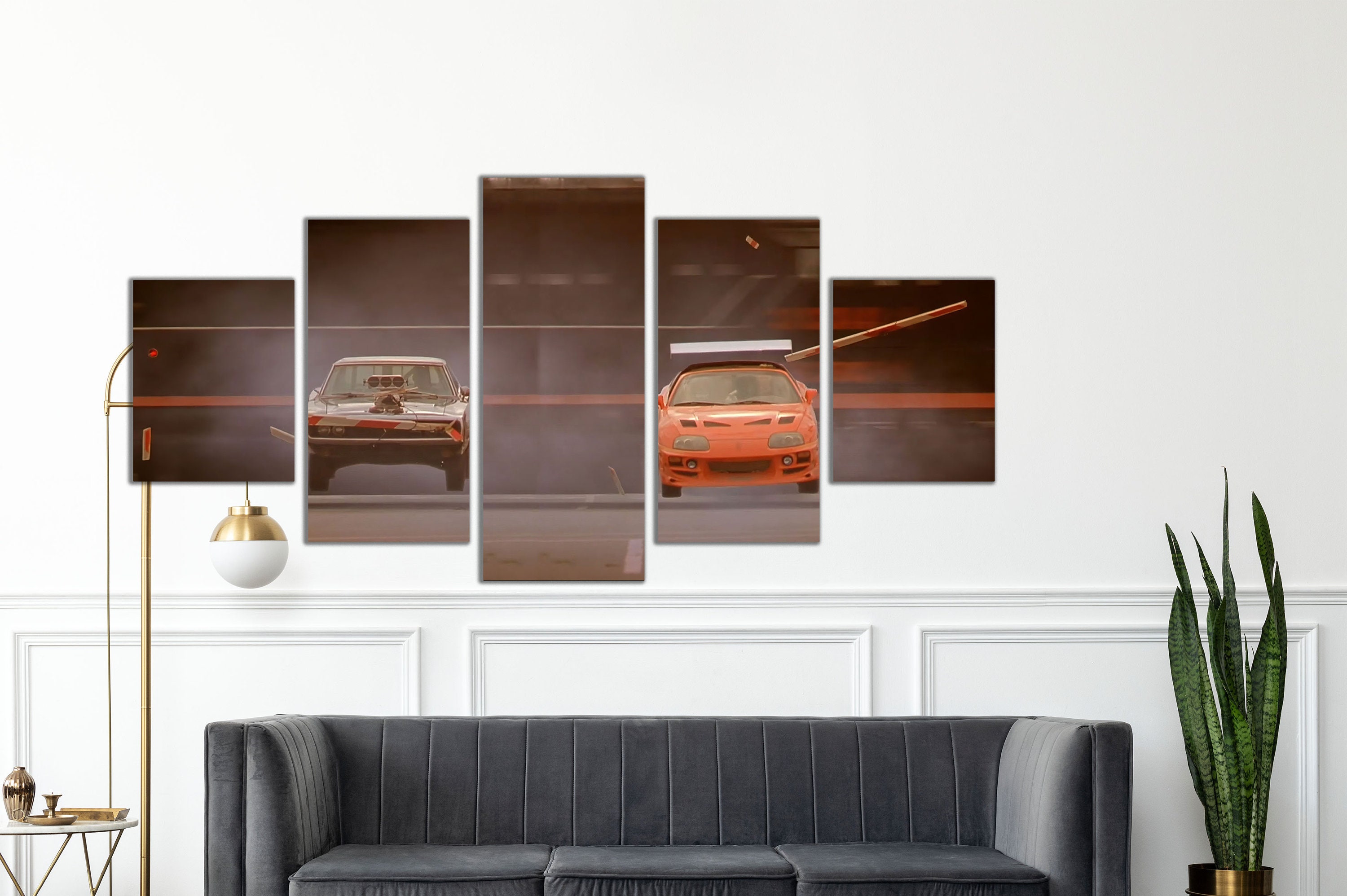 Fast and Furious Supra Charger Poster Print | Brain O'conner and ...