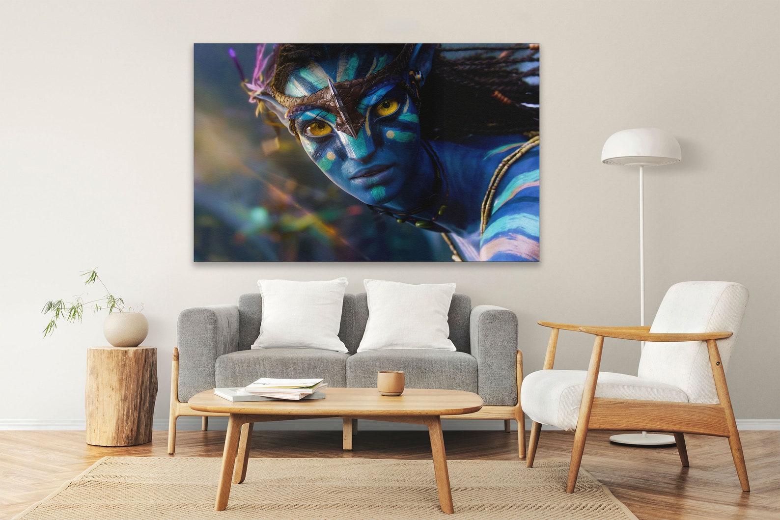 Avatar Movie Wall Art | the Way of Water Poster Print | Neytiri Potrait ...