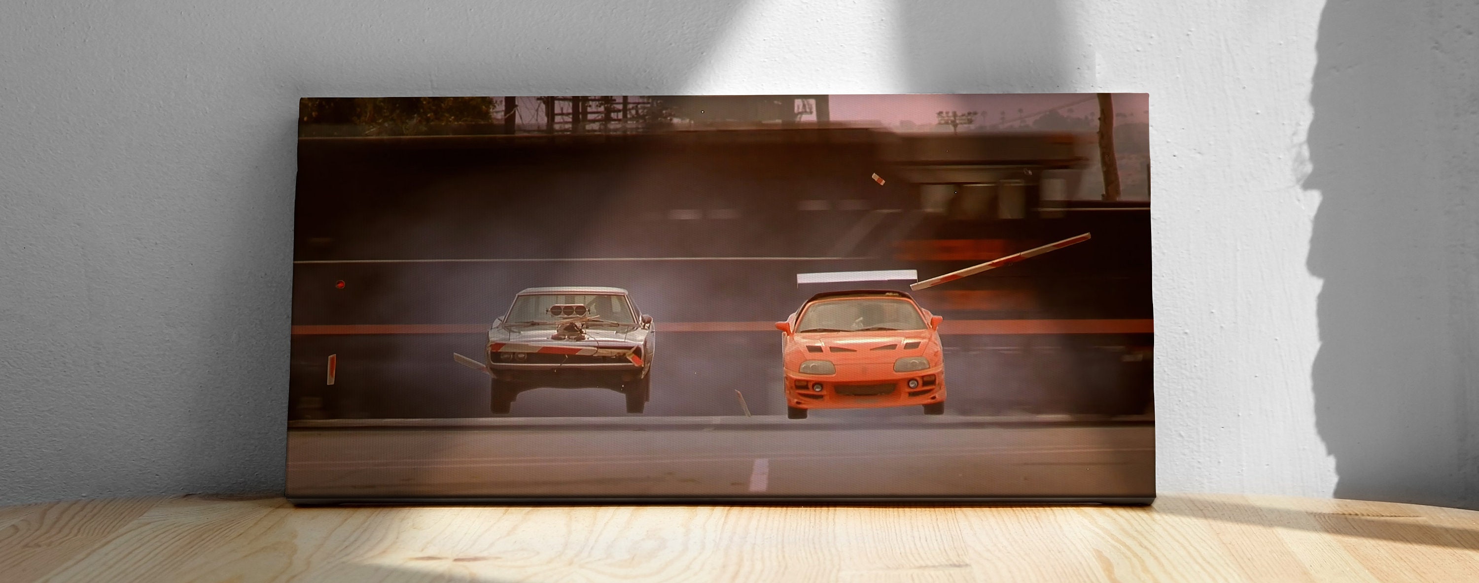 Fast and Furious Supra Charger Poster Print | Brain O'conner and ...