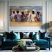 Pink Floyd Iconic Canvas Wall Art Girls by the Pool Album Cover Poster ...