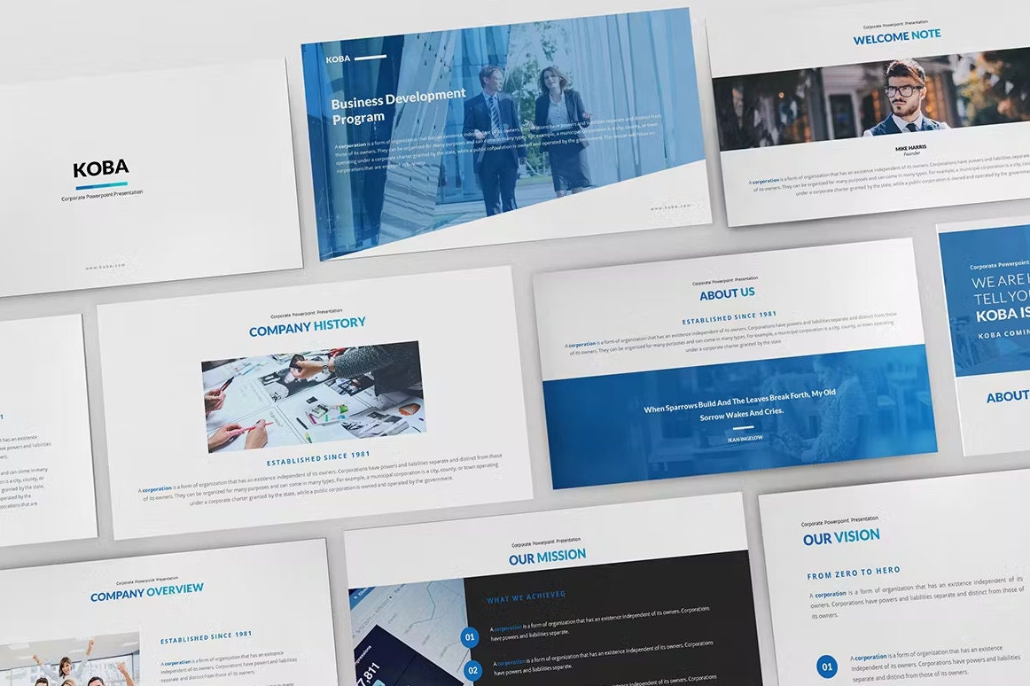 Ready Presentation Custom Layout Fully Eddited With Custom Data - Etsy