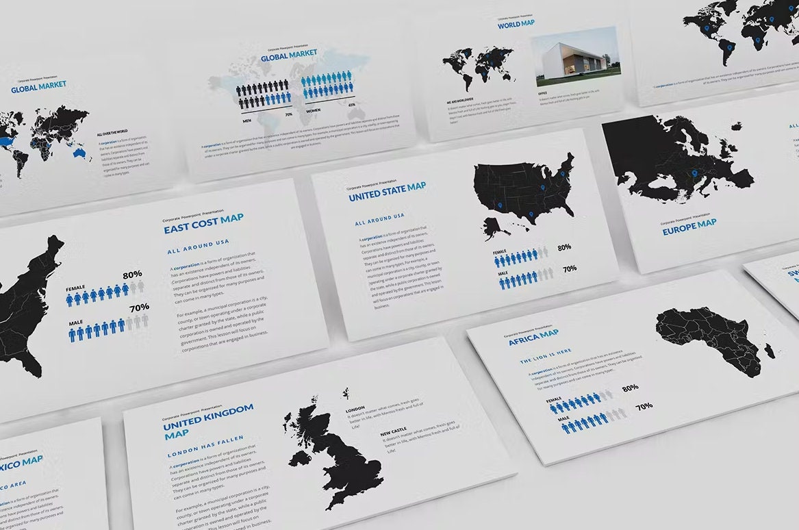 Ready Presentation Custom Layout Fully Eddited With Custom Data - Etsy