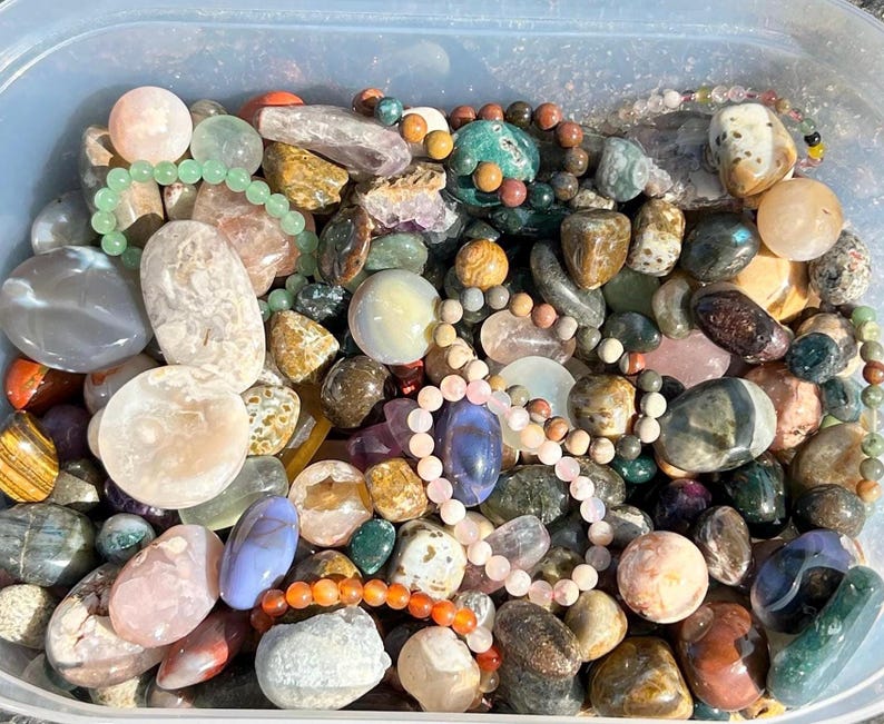 Crystal Confetti Mystery Scoop ~ Mystery Stones ~ Crystal Confetti ...