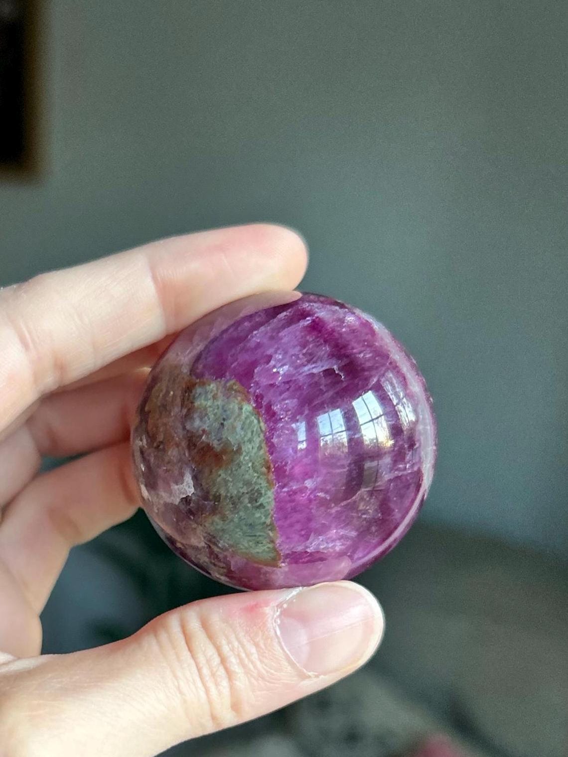 Amazing Quality Candy Fluorite Sphere ~ Stunning Candy Fluorite Sphere ...