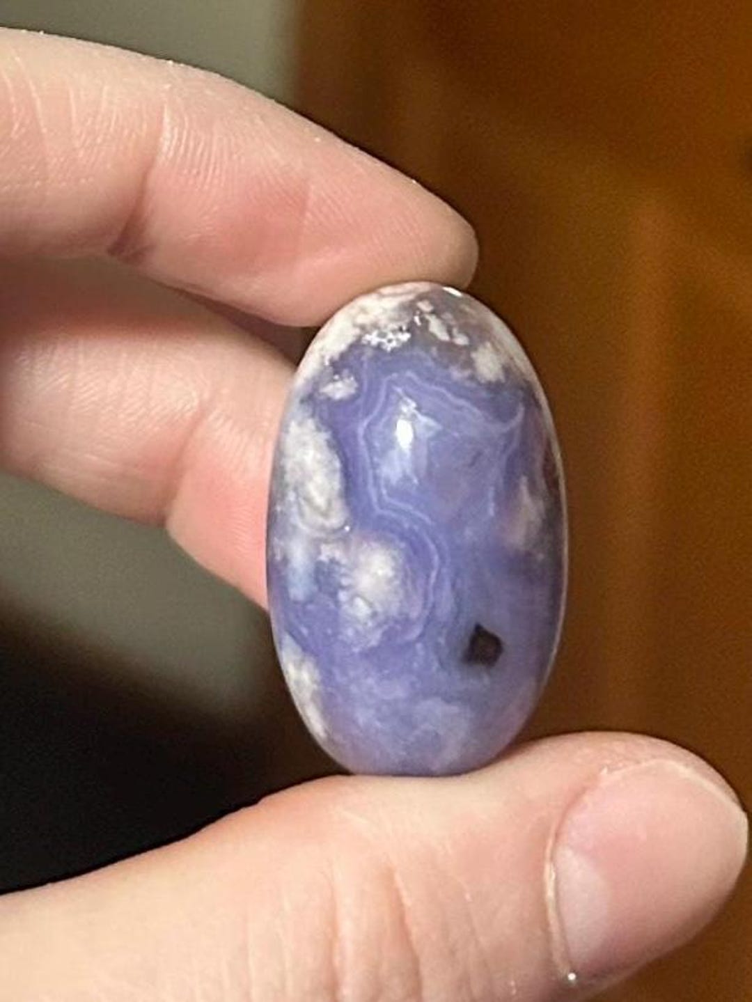 Beautiful Blue Flower Agate Tumble ~ High Quality Blue Flower Agate ...