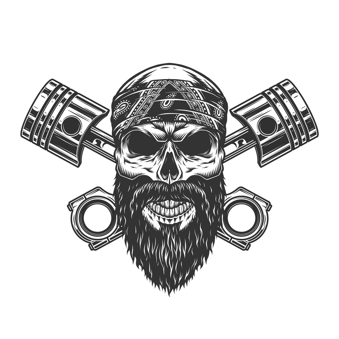 Mechanic Skull Skull Svg Skeleton Svg Skull Clipart Skull Png Skull Svg ...