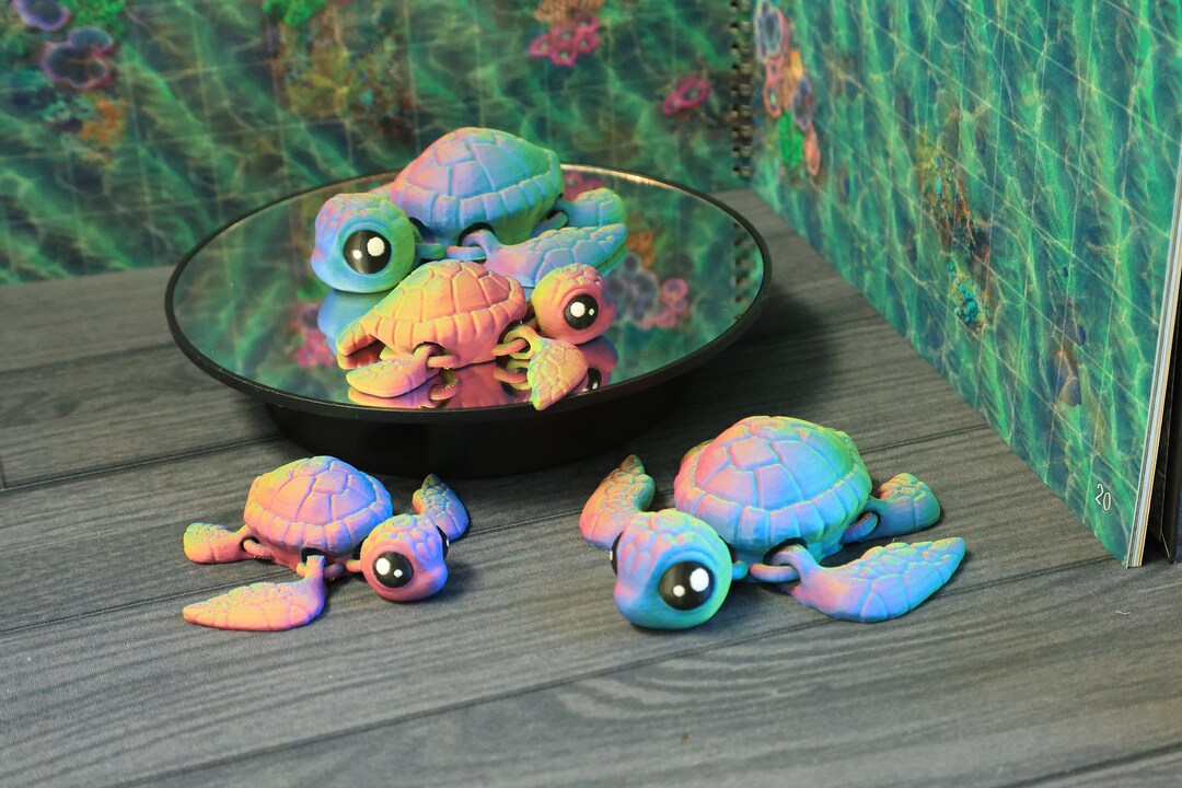 3D Printed Sea Turtle - Etsy