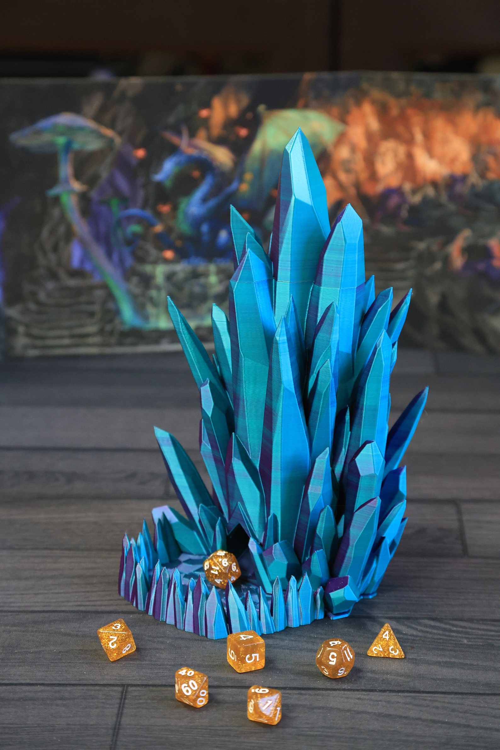 Crystal Dice Tower - Etsy