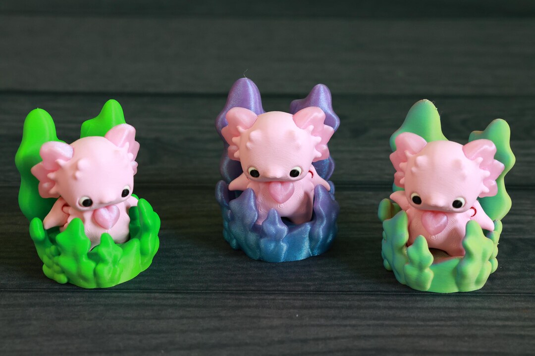 Cute Axolotl Pixie - Etsy