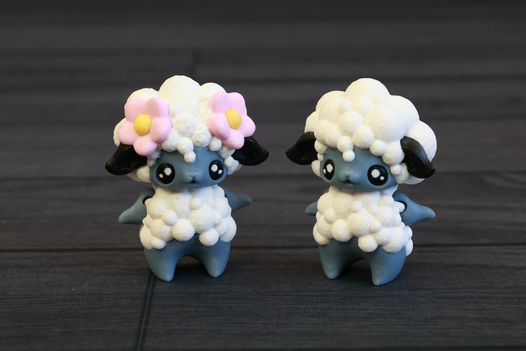 3D Printed Sheep Pixie Fidget Toy - Etsy