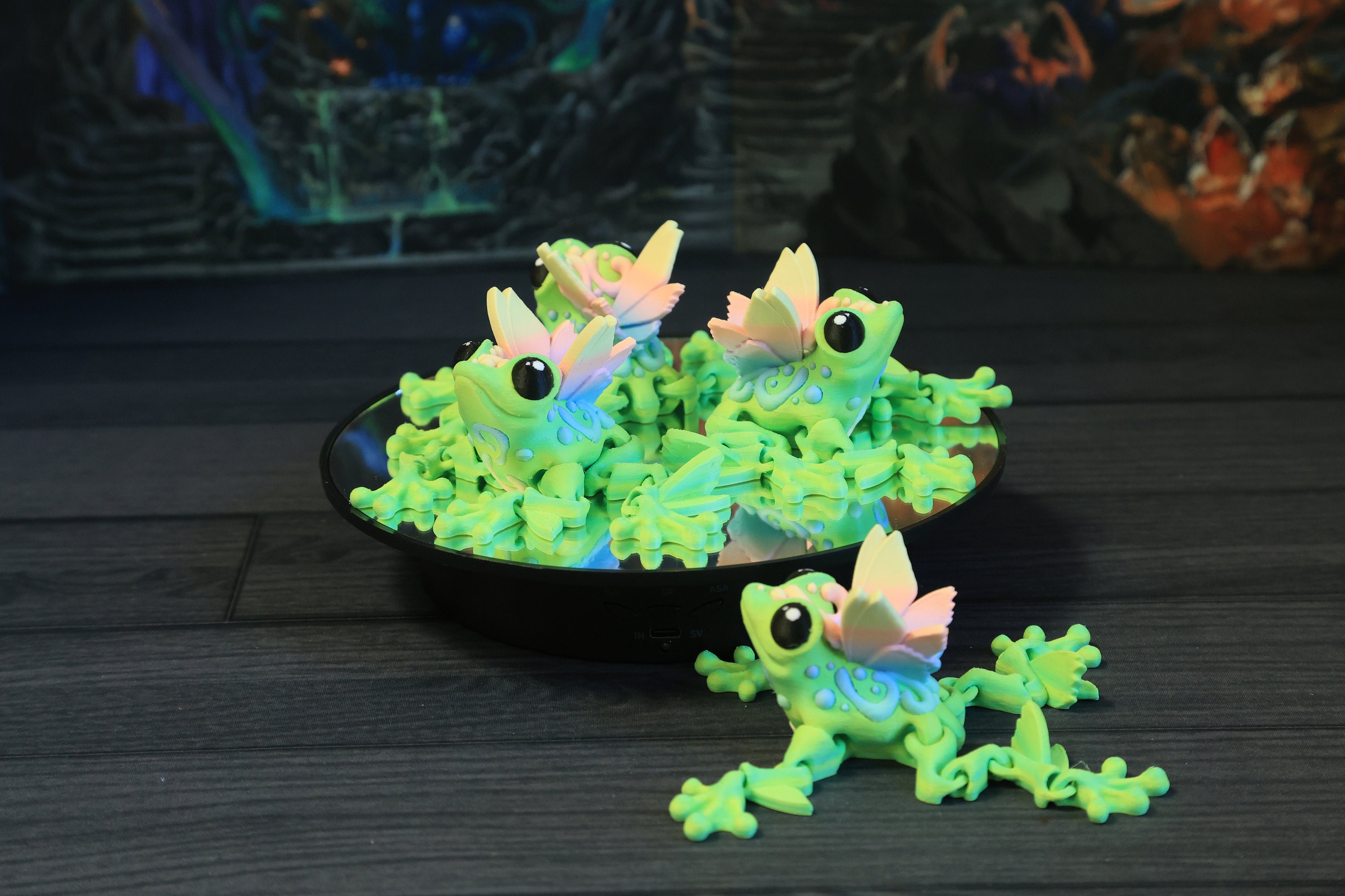 Flutter Frogs - Etsy