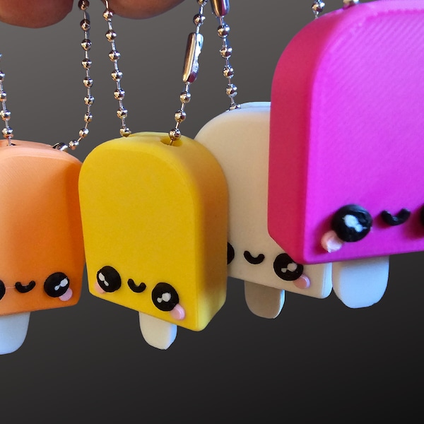Popsicle Keychain - Etsy