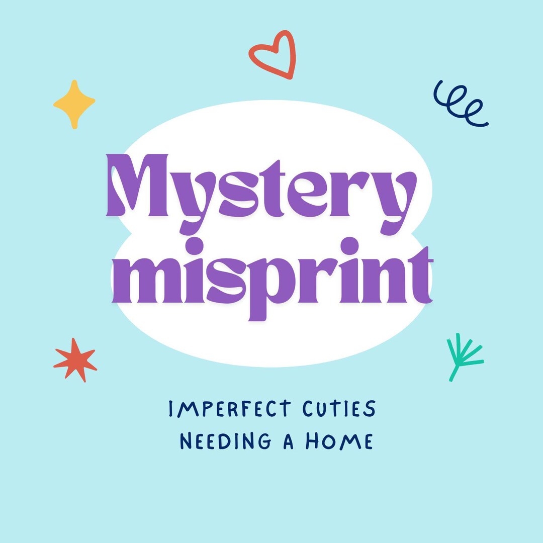 Mystery 3D Printed Misprint Fidgets: Unique Imperfect Surprises - Etsy