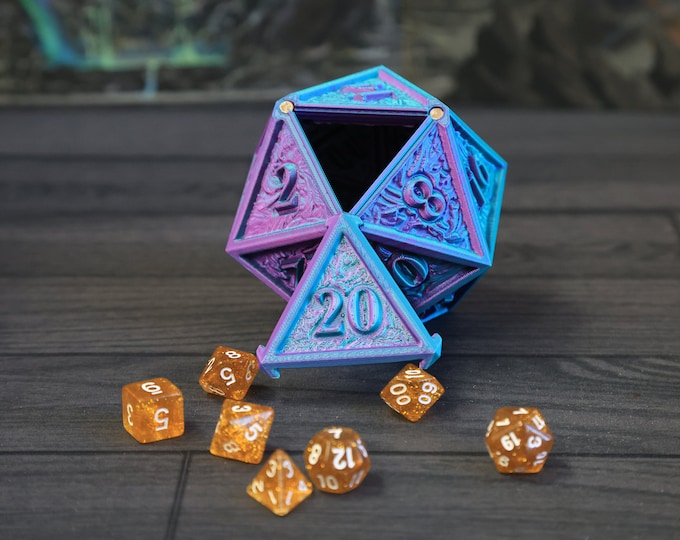 D20 Dice Box - Etsy