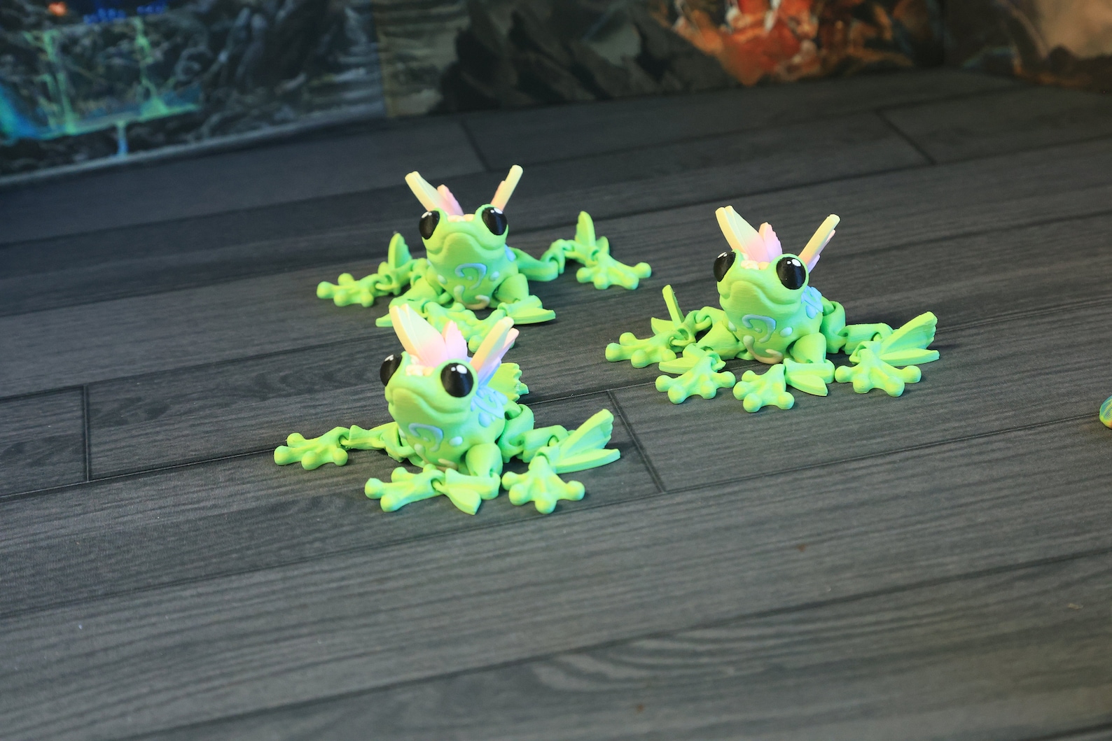 Flutter Frogs - Etsy