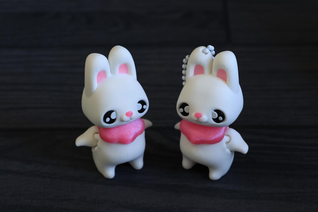 3D Printed Bunny Pixie Fidget Toy - Etsy