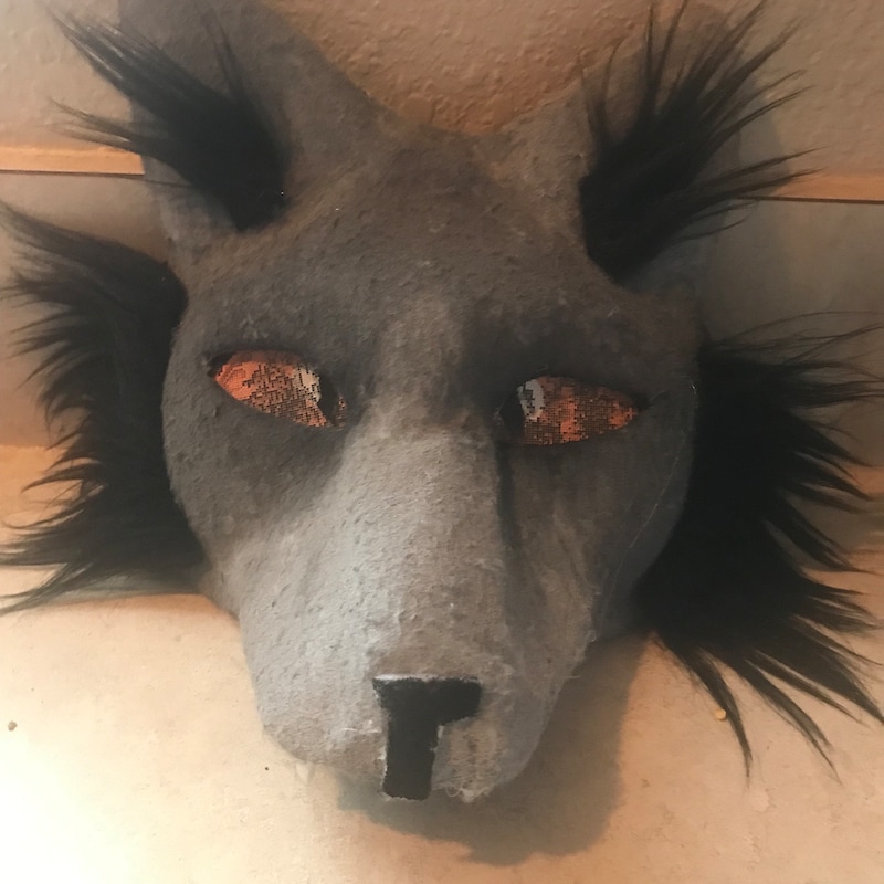 Wolf Mask - Etsy