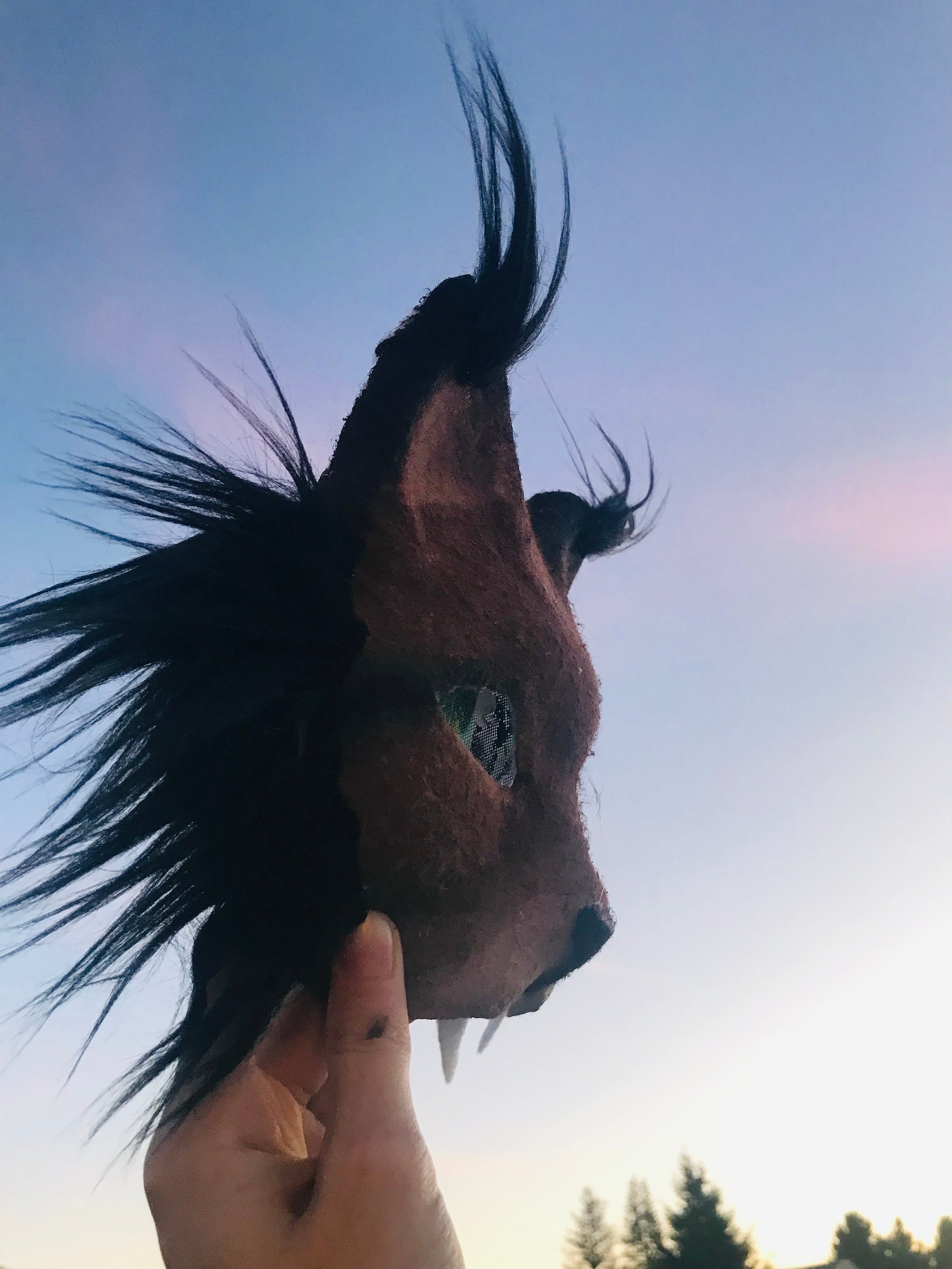 Lynx Mask Premade - Etsy