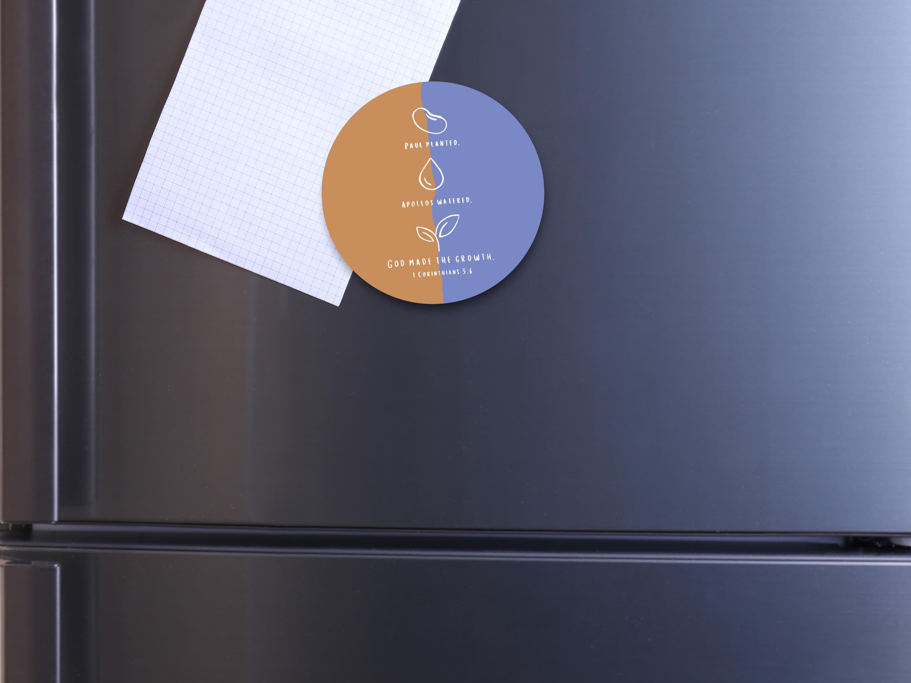 Bible Verse Circle Magnet: Christmas, Stocking Stuffer, Trendy Gift ...