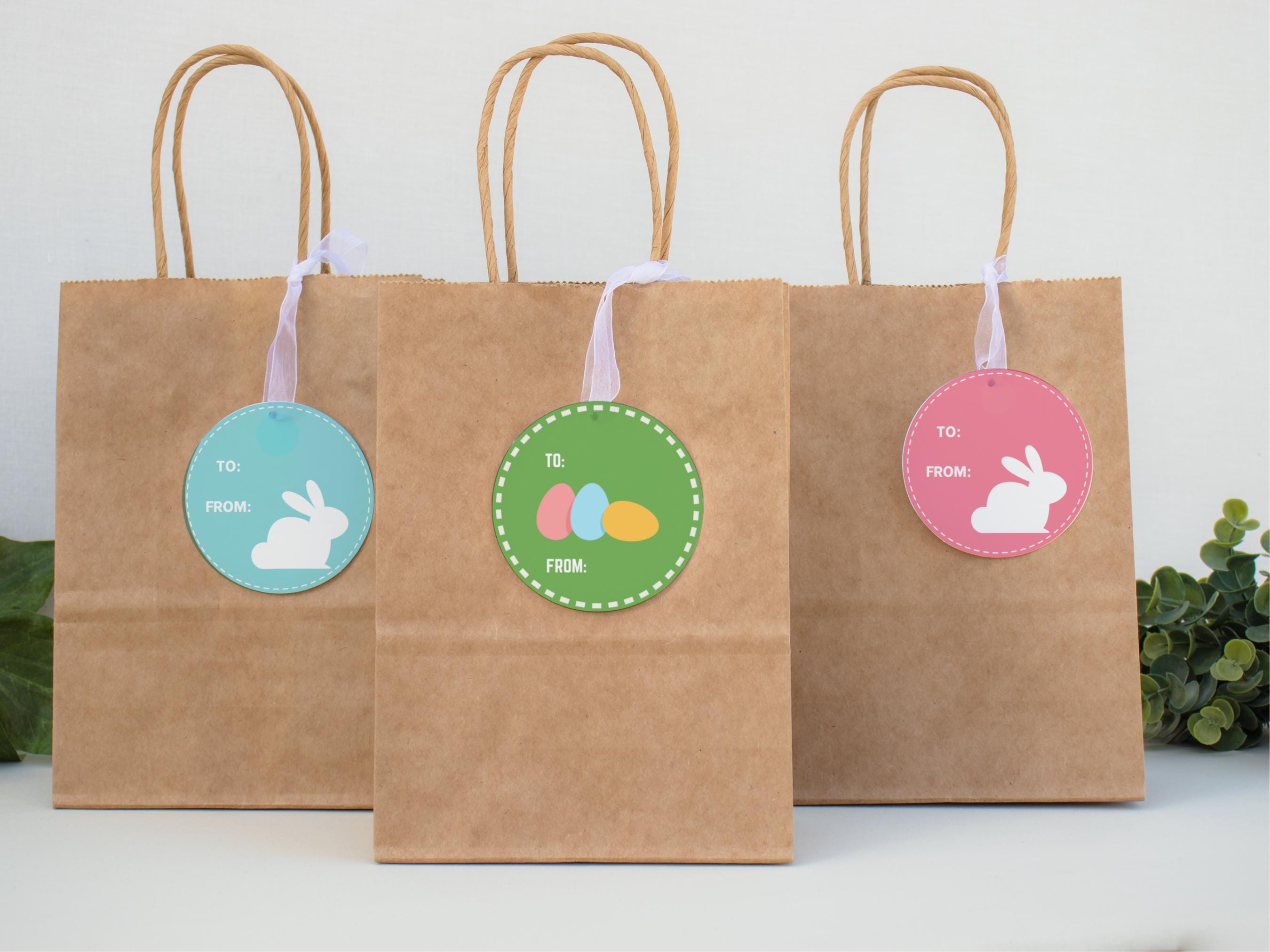 Printable Easter Gift Bag Tags for Kids, Teacher, Students, Families ...