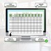 Simple Dated Restaurant Par Sheet - Order Delivery - Inventory Tracker ...