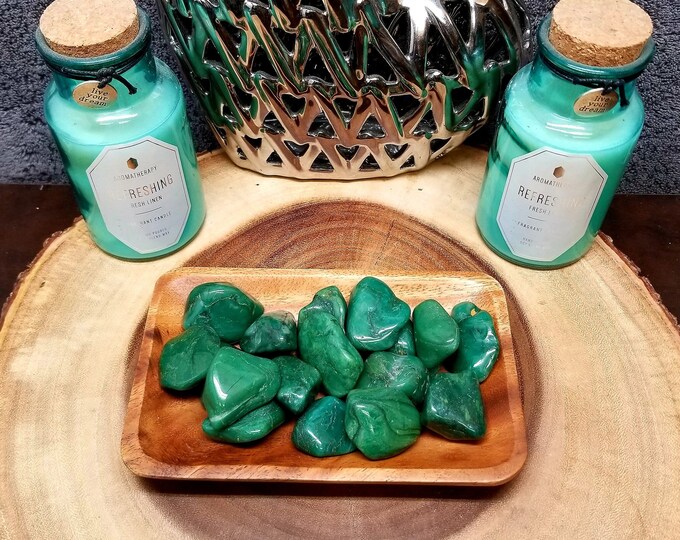 Verdite/african Jade Buddstone Tumbled Crystal - Etsy