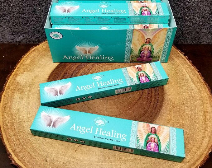 ANGEL HEALING Incense Sticks Premium Masala Incense Sticks From Green ...