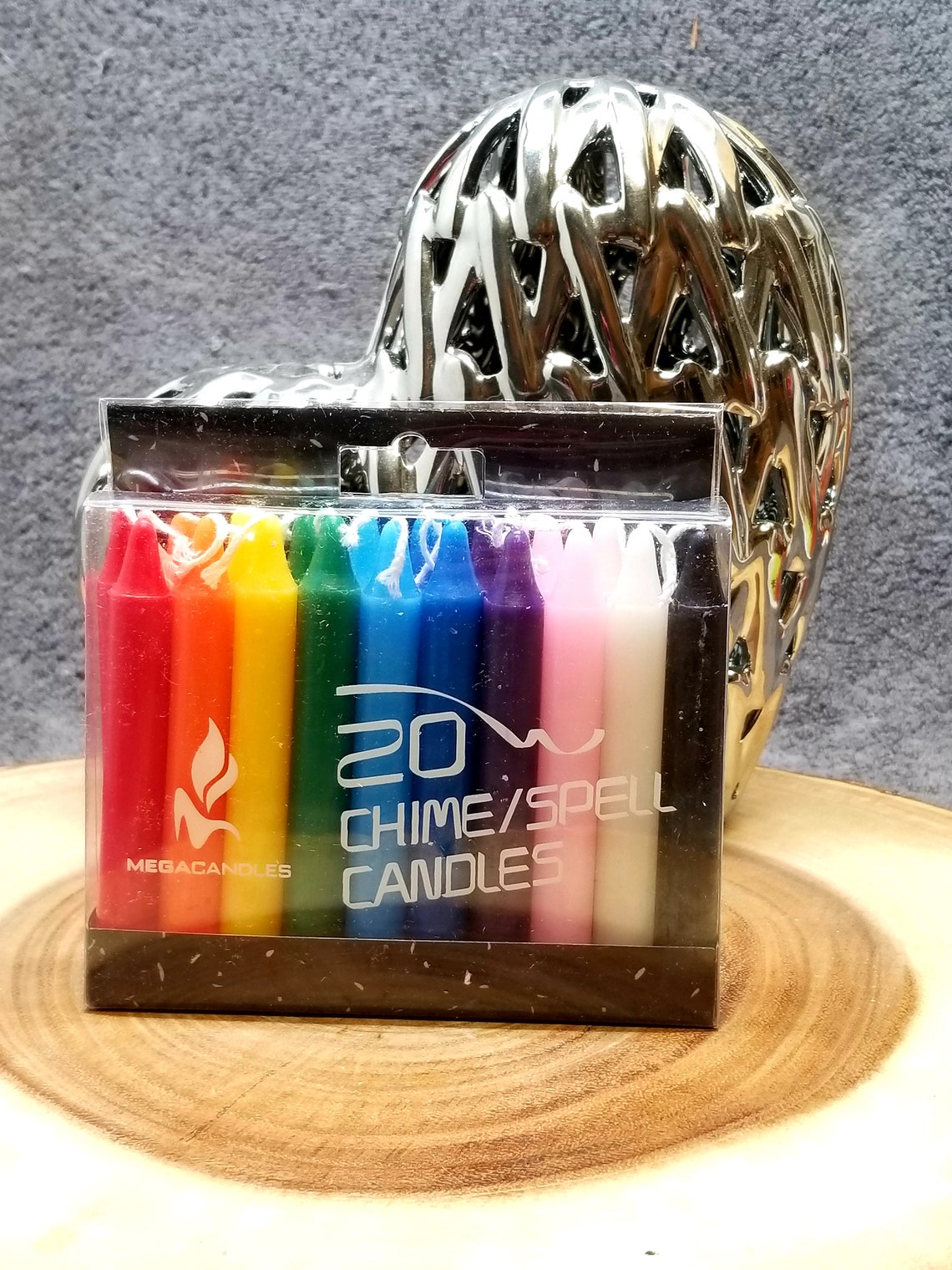 20 Mini / Chime Candles 2 Each of 10 Colors 4 | Etsy