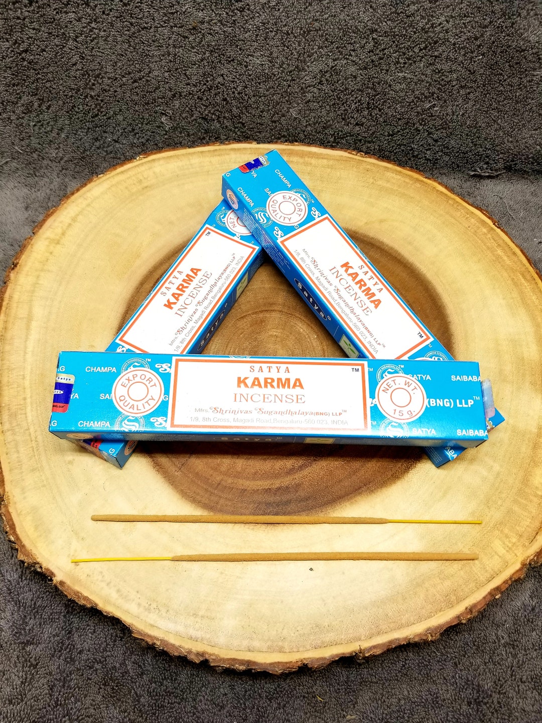 1 Box KARMA Incense Sticks --- 15 G (grams) --- Satya Sai Baba - Etsy