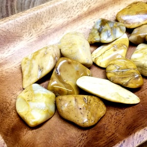 JASPE AMARILLO 1 Piedra preciosa caída tamaño mediano Grado A - Etsy México