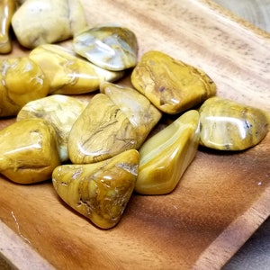 JASPE AMARILLO 1 Piedra preciosa caída tamaño mediano Grado A - Etsy México