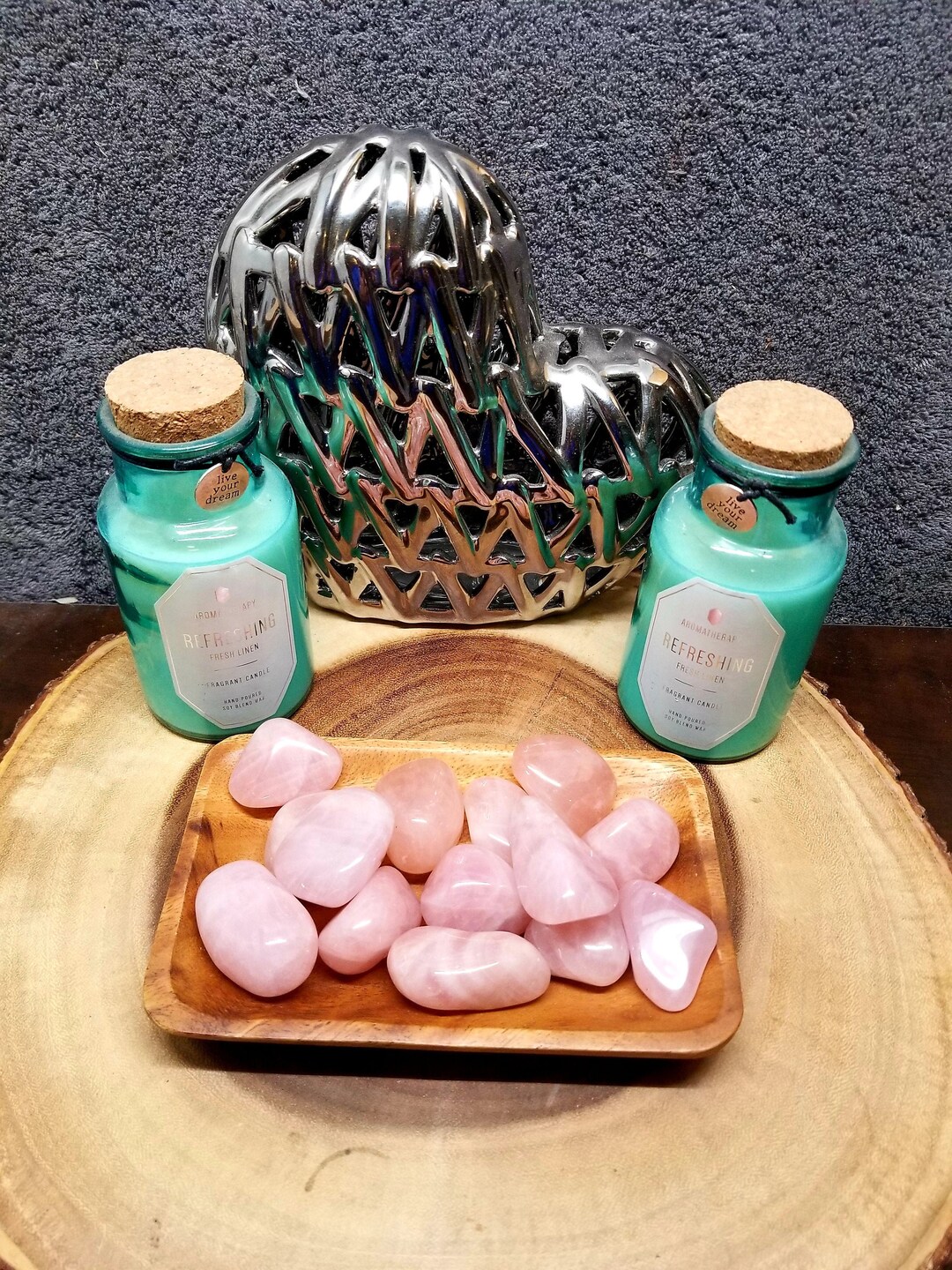 Extra Large ROSE QUARTZ --- 1 Tumbled Gemstone --- Extra Large Size ...
