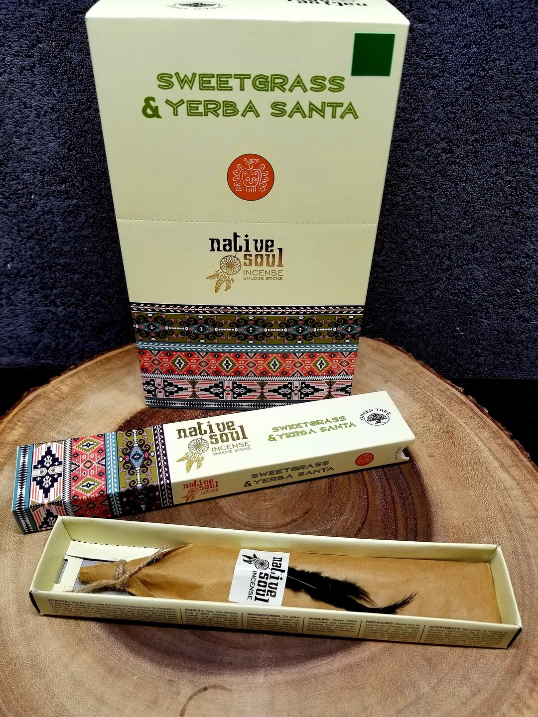 SWEETGRASS and YERBA SANTA Incense Sticks Native Soul - Etsy