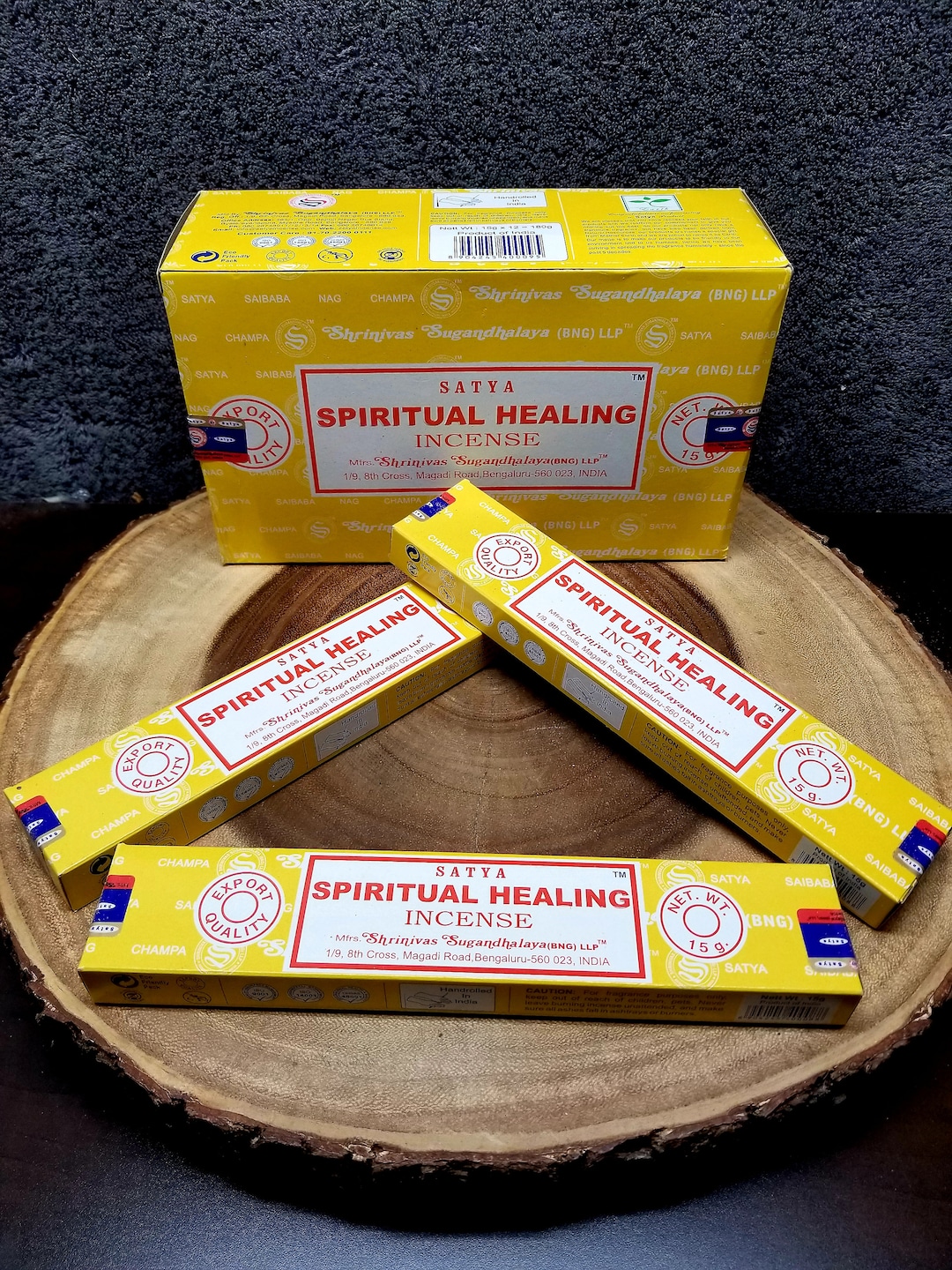 1 Box SPIRITUAL HEALING Incense Sticks --- 15 G (grams) --- Satya Sai ...