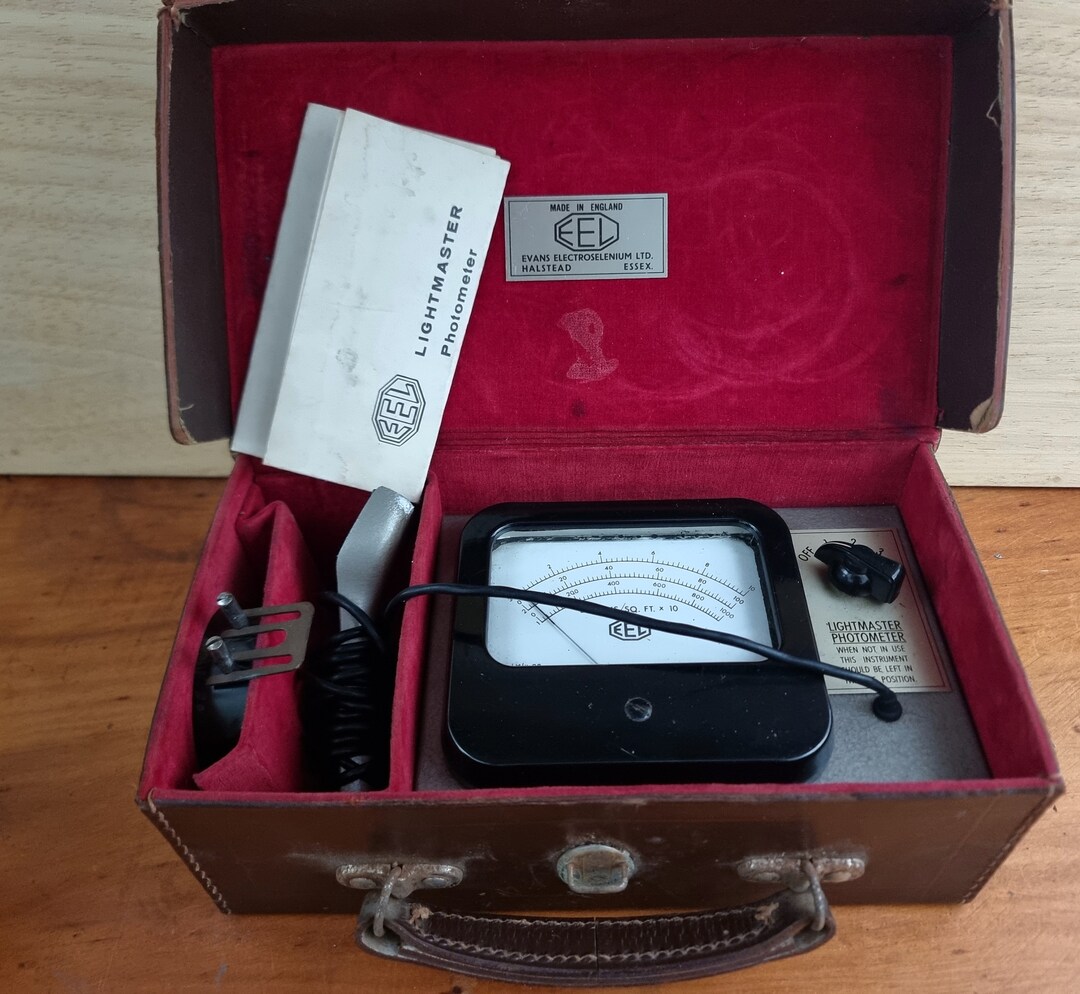 Genuine Antique 1890 Portable Photoelectric Photometer Evans ...