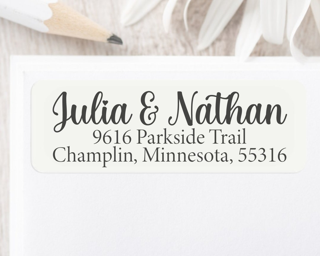 High Quality Roll Return Address Labels, Return Address Labels, Wedding ...