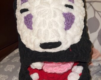PATTERN No-face Crochet Pattern, Kanoshi, Spirited Away Amigurumi, PDF ...