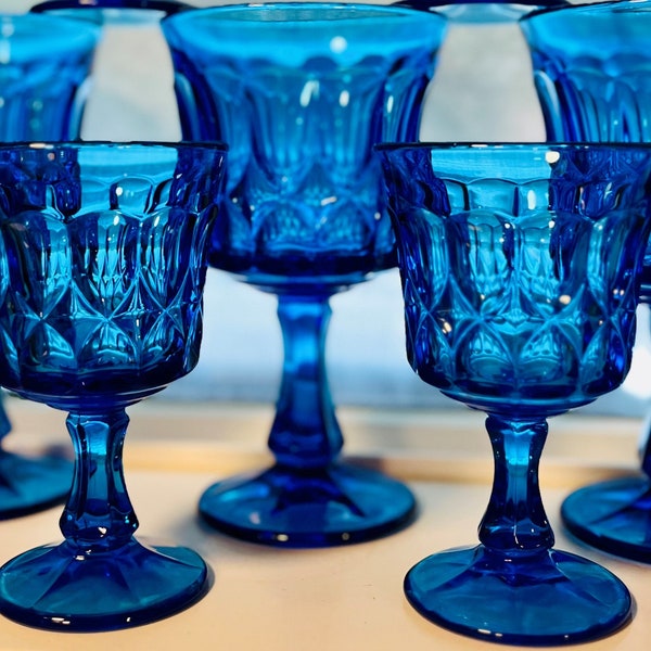 Blue Glassware - Etsy