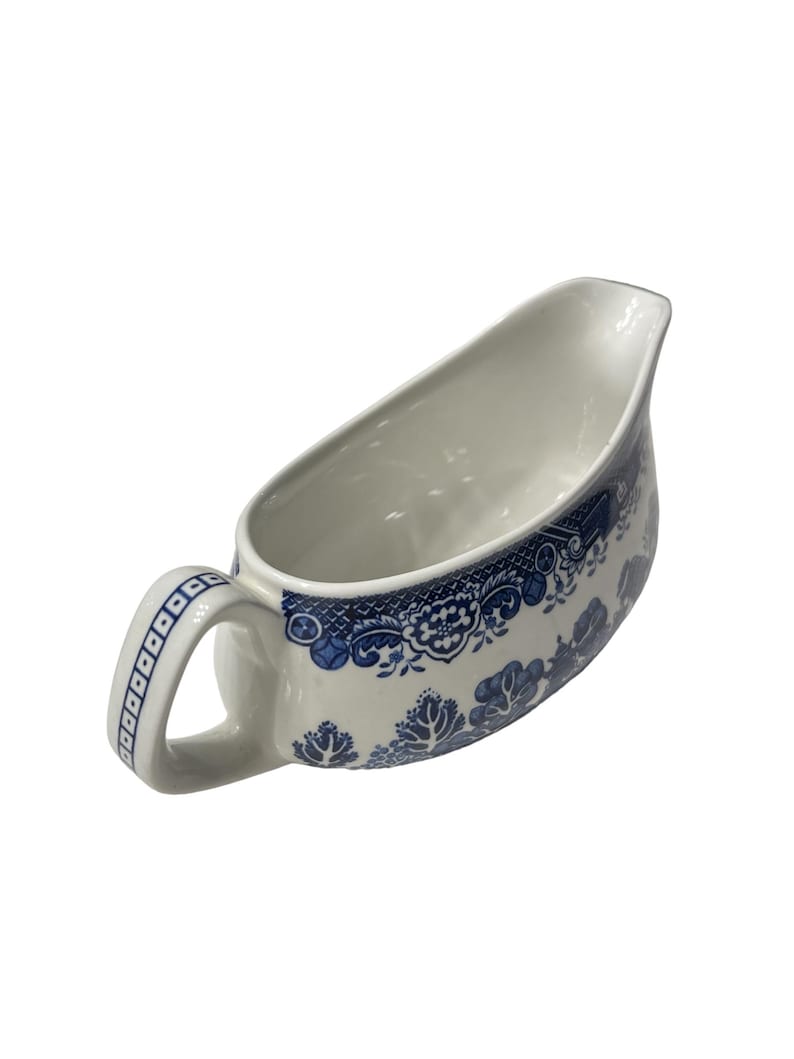Willow Gravy Boat Wood & Sons England | Woods Ware - Etsy