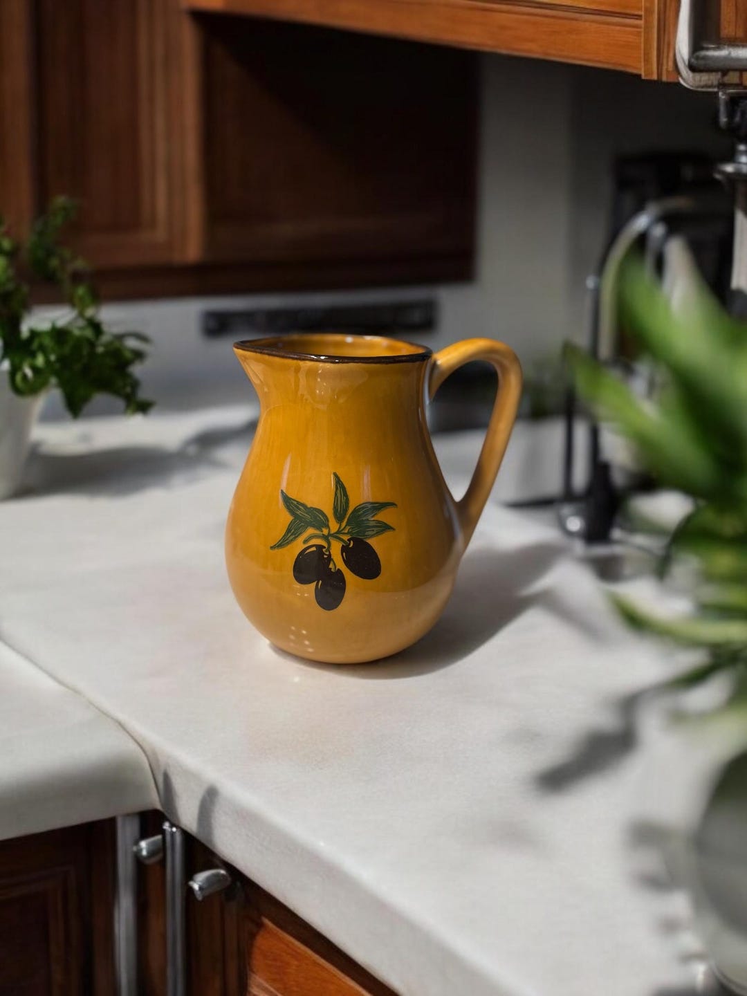 Varages France Water Jug | Vintage Varages Pottery | Vintage Water Jug ...